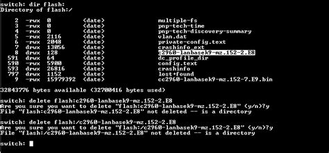 2960 Plus Series Stuck In Romman Mode Cisco Community