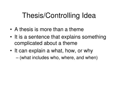 PPT How To Write A Thesis Statement PowerPoint Presentation Free Download ID 6834467