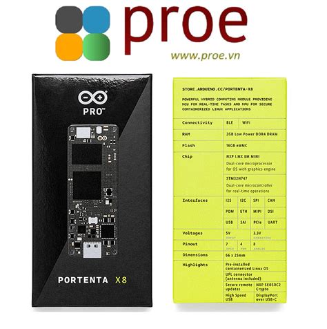 Arduino Portenta H7 Điện Tử Proe