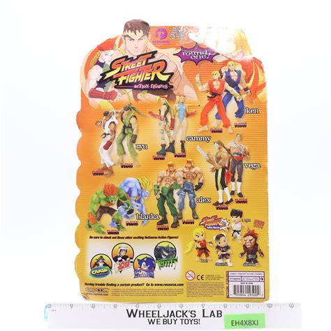 Ken Street Fighter Round 1 Alpha 3 1999 Capcom Resaurus Player 1 New Moc Wheeljacks Lab