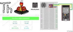 Micropython Bme Webserver With Esp Weather Station