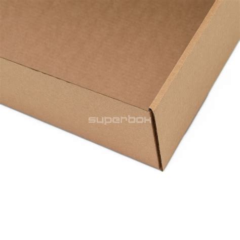 Brown Eco Friendly Shipping Box 290x250x90 Mm Superbox