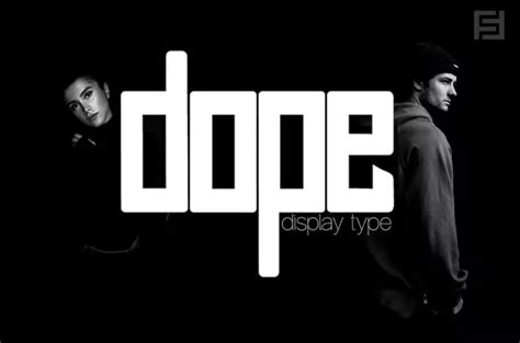 Dope Font Freedafonts