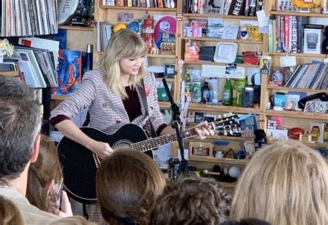 Taylor Filming Her Tiny Desk Concert Taylor Swift Taylor Celebrities