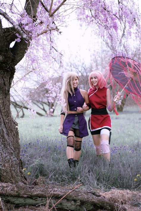Sakura And Ino Cosplay Oc Rnaruto