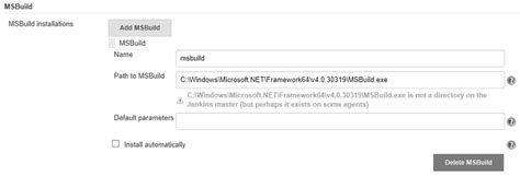 Caminho De Instala O Do Msbuild Download Scientific Diagram