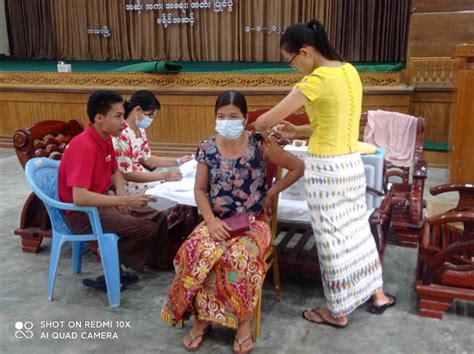 ကသာမြို့နယ်၌ ဒေသခံပြည်သူများအား ကိုဗစ် ၁၉ရောဂါ ကာကွယ်ဆေးများ ဆက်လက်ထိုးနှံပေး Information And