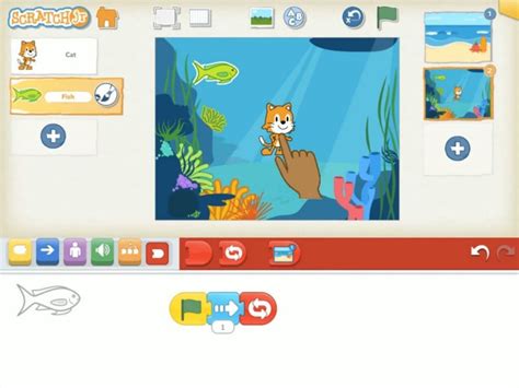 Scratchjr Visual Programming Language App
