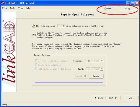 Linkcad（autocad Gdsii格式转换软件）转化过程说明 [通用mems技术实验室 General Process Mems Lab]