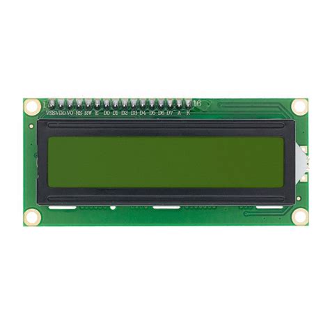 Cob Character Lcd Module 1602 16x2 Character Lcd Yellow Screen 16x2 Lcd Display Module
