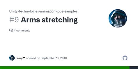 Arms Stretching Issue Unity Technologies Animation Jobs Samples Github