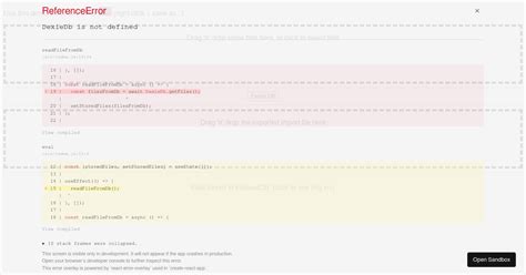Dexiejs Import Export Blobs Forked Codesandbox