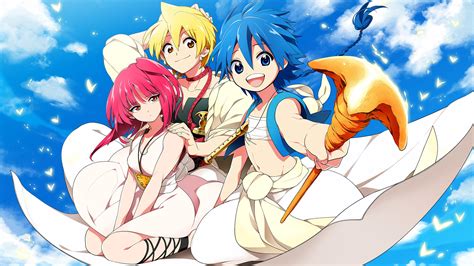Magi The Labyrinth Of Magic Hd Anime Wallpaper Adventure Awaits