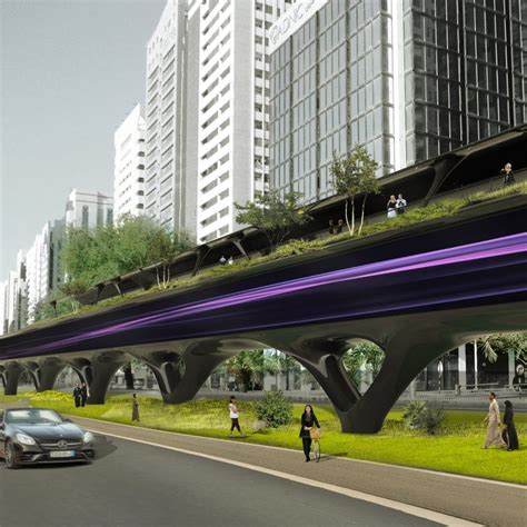 Unstudio Unveils Modular Concept Station For European Hyperloop