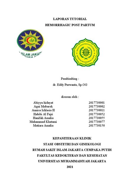 Laporan Tutorial Hpp Terbaru Pdf