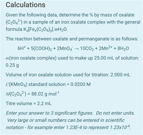 solved calculations given the following data determine the