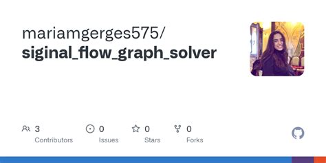 Github Mariamgerges575siginalflowgraphsolver