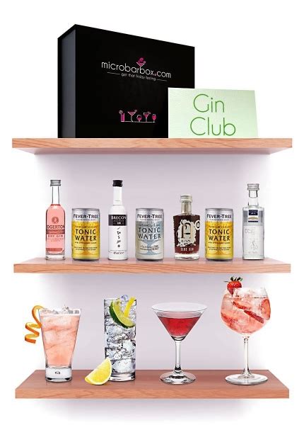 Microbarbox Wowcher Livingsocial Gin Subscription Box Cocktail T Boxes Gin Prosecco Rum