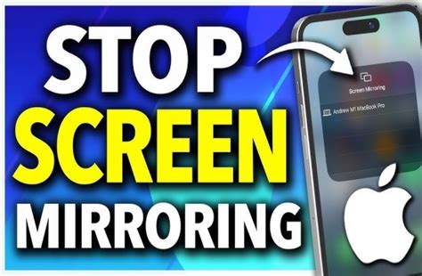 How To Turn Off Screen Mirroring A Step By Step Guide Tvplutos