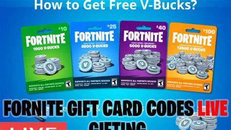 Live Giveaway Free V Buck Live Free Fortnite V Buck Codes Free Vbuck Codes Youtube
