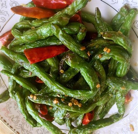 干煸豆角的做法【步骤图】菜谱下厨房