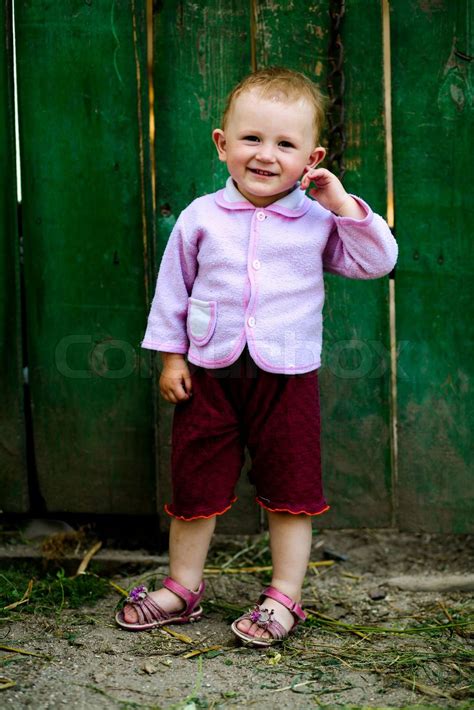 Smal Girl Stock Image Colourbox