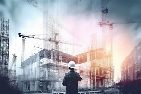 Premium Photo Building Digital Design Generative Ai