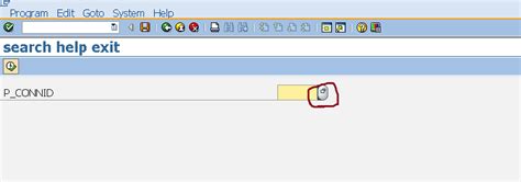 Search Help Exit Sapcodes
