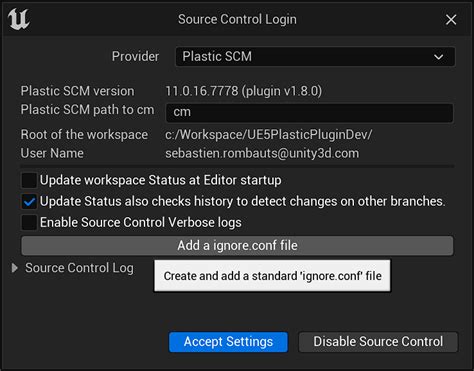 Unity Version Control Formerly Plastic Scm Plugin For Unreal Engine Ueplasticplugin