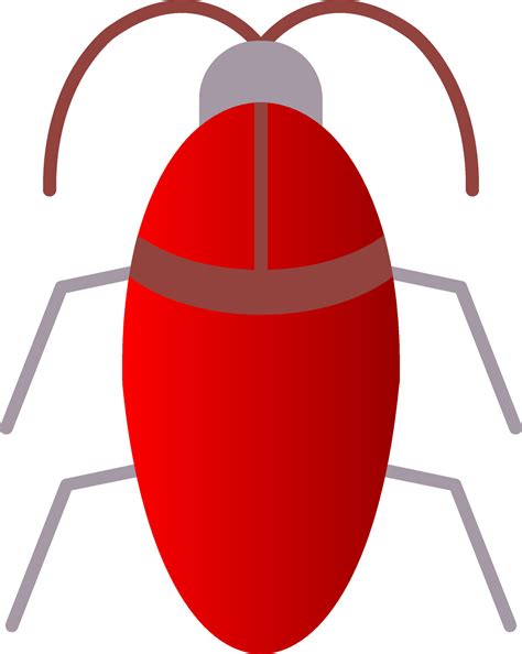Cockroach Flat Gradient Icon 42178232 Vector Art At Vecteezy