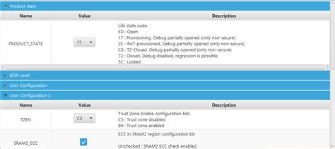 Stm32h563mi Obkey Provisioning Failed Problem And Stmicroelectronics Community