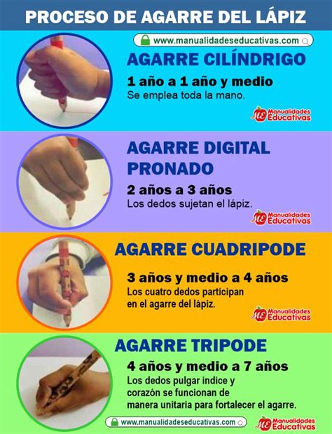 Desarrollo Y Estimulación Del Agarre Del Lápiz