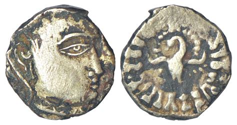 Ancient India Gupta Empire Silver Drachm Of Kumara Gupta I Madhyadesha Type 1 88g