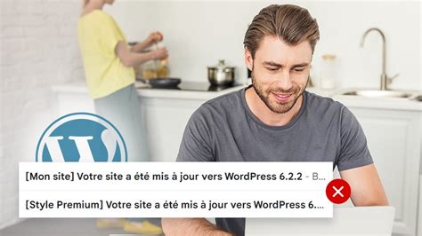 Comment Désactiver La Notification Par E Mail De Mise à Jour