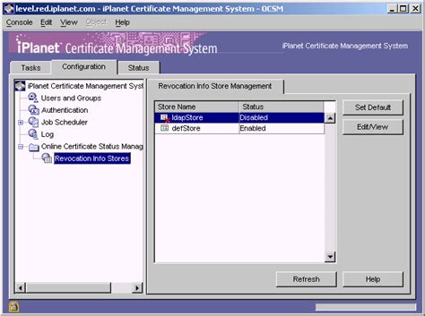 Iplanet Certificate Management System Installation And Setup Guide Chapter 21 Setting Up An