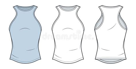 Ladies Tank Top Template