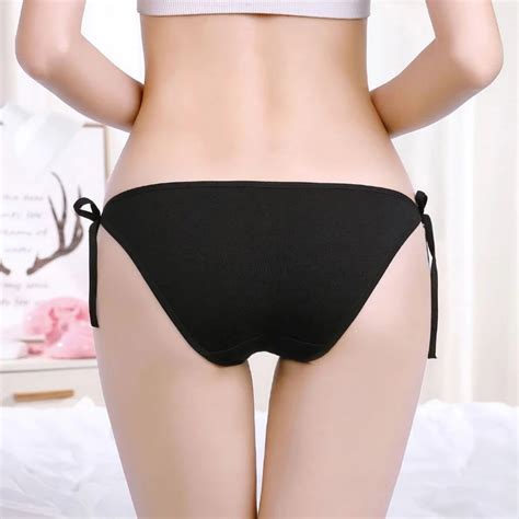 Buy Deruilady Cute Girl Panties Bandge Cotton Low Rise