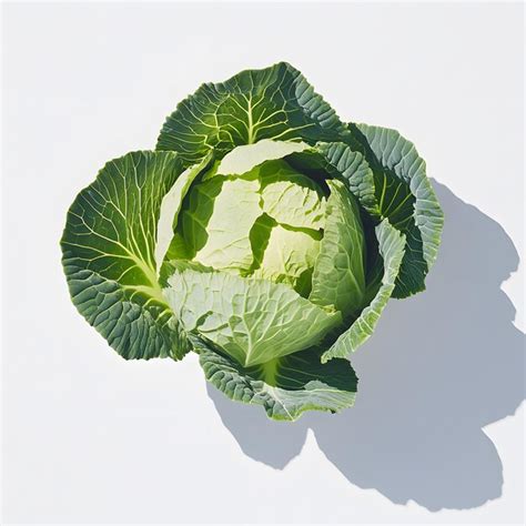 A Green Cabbage With The Name Quot Lettuce Quot On It Premium Ai