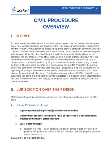federal civil procedure overview pdf collateral estoppel