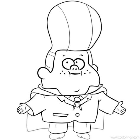 Gravity Falls Journal 3 Coloring Pages
