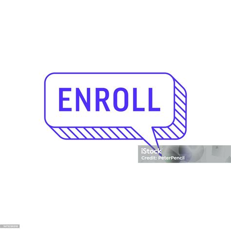 등록 2d 및 3d 말풍선 알림 템플릿 텍스트가 있는 벡터 스톡 일러스트레이션 등록에 대한 스톡 벡터 아트 및 기타 이미지 등록 2차 도형 3차원 형태 Istock