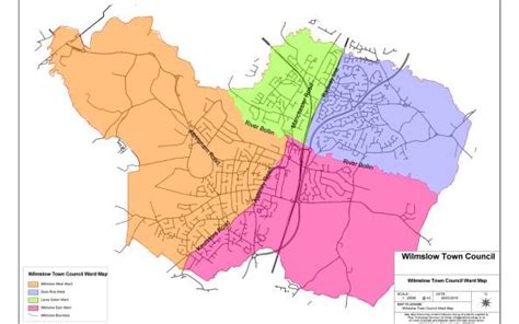 wilmslow town council wards