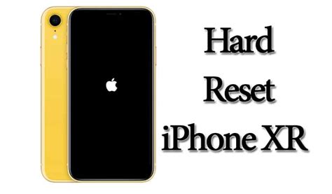 How To Hard Reset IPhone XR Techilife