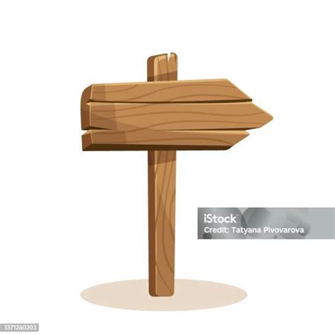 현실적인 나무 포인터 광고판 간판 벡터 빈 배너 세트입니다 국가 디자인에 대한 소박한 표지판 빈 포인터 나무 텍스처 화살표 도로