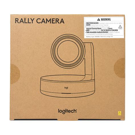Logitech Rally Camera Premium Ptz Camera With Ultra Hd Imaging System And Automatic Camera