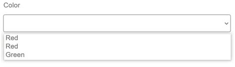 Adaptive Forms Core Component Drop Down List Adobe Experience Manager
