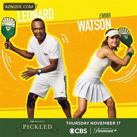 Emma Watson Celebrity Pickleball Tournament Aznude