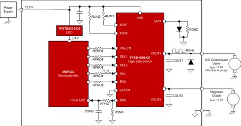 Tida 00971 Automotive Load Short Circuit Reliability And Accurate Current Sensing Reference