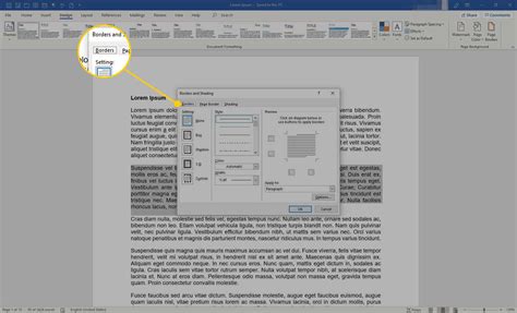 How To Add And Remove A Border From A Word Document