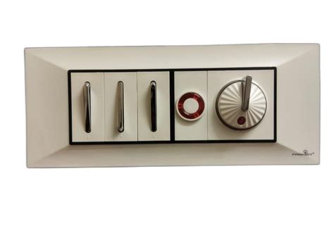 6 Amp White Modular Switches At ₹ 16 5 Piece In Vasai Virar Id 2849487737273